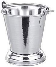 Balaji Stainless Steel Mini Bucket for Serving Daal, Vegetable, Raita ...