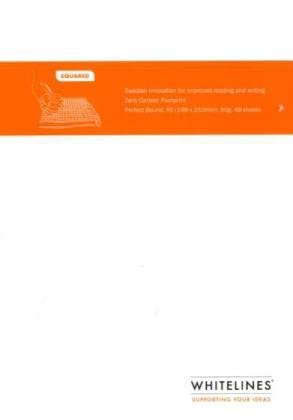 Whitelines Perfect Bound A5 Squared Notebook: Amazon.co.uk: Whitelines ...