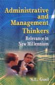 Buy Administrative and Management Thinkers: Relevance in New Millennium ...