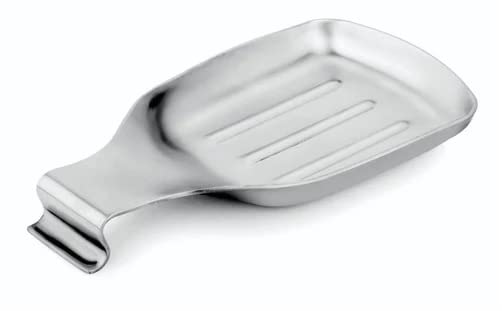 GAFFEL Stainless Steel Wide Spoon Rest for Stove Top - Perfect Cooking ...