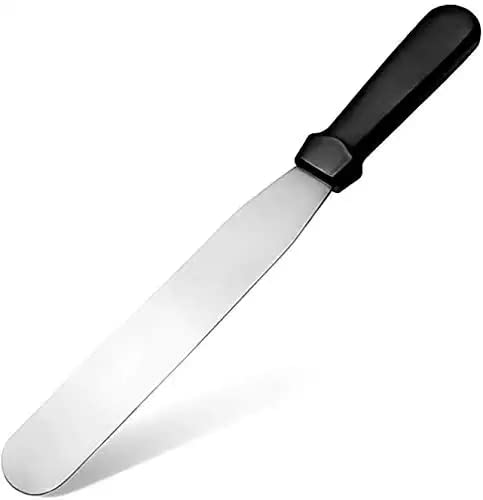 Buy Palette Knife 1 PCS (10 INCH) Icing Spatula Stainless Steel Butter ...
