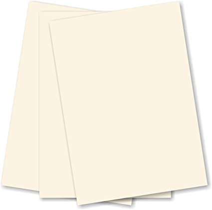 Sehgal A3 Cream Color sheets 180 GSM for Art and Craft 16.5 inches x 11 ...