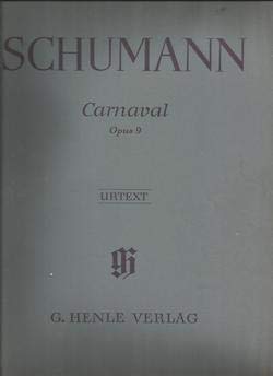 Schumann - Carnaval - Opus 9 - Urtext: Schumann: Amazon.com: Books