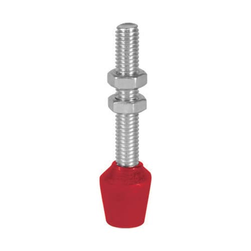 DESTACO 225208-M Flat-Tip Bonded Neoprene Spindle, Metric, M8 Thread ...