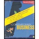 Contemporary Business, 13th Edition Binder Ready Version: Boone, Louis ...