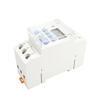 1PC AC DC12V 24V 48V 220V 15A 30A THC Din Rail Weekly 7 Days ...