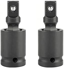 Universal Joint Swivel Socket Adapter Set 6PCS, 1/4IN, 3/8IN, 1/2IN ...