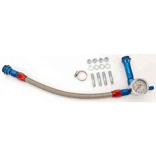Amazon.com: JEGS Dual Feed Fuel Line | Fits Holley 4150 Carburetors ...