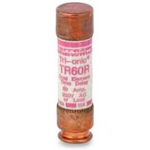 Ferraz Shamwut/Mersen TR-60R, 60 Amp 250V Fusetron Dual Element Time ...