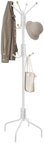 Amazon.com: Modern Coat Rack, Freestanding Acrylic Coat Racks with 10 ...