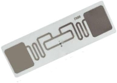Generic UHF RFID Sticker (Long Range) 73.5x21.2mm, White, Vinyl ...