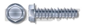 Amazon.com: 8-18X3/8#6HD Unslotted Indented Hex Washer High Low Screw ...