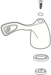 Moen 14834 Part Handle Sani Wbh H 1 - Faucet Handles - Amazon.com