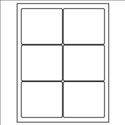 Amazon.com : 6-up Label 3-1/3x4 : All Purpose Labels : Office Products