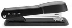 Initiative Full Strip Stapler - Metal 22 Sheet Capacity Black : Amazon ...