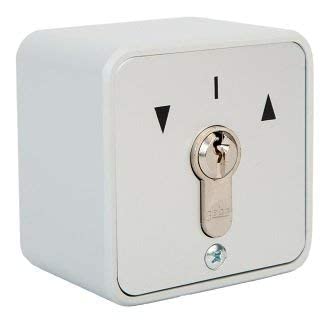 GEBA MSC-APZ1-2T/1 Surface Mount Key Switch Two Way Momentary Function ...