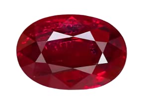 DeepMines Most Attractive Oval Cut Ruby Stone 6.5 Carat Beautiful Deep ...