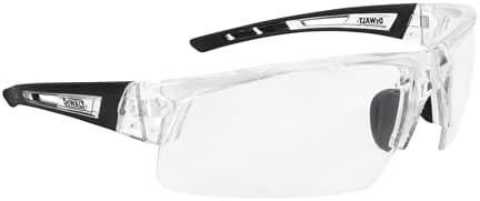 DEWALT DPG100T-1D Crosscut® Safety Glasses - Translucent Half Frame ...
