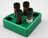 Scilogex Green Quarter Reaction Block, 6 Holes 8ml Reaction Vessel 17 ...