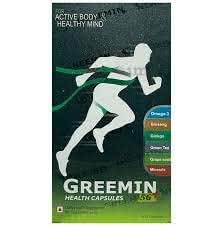 Buy GREEMIN 5G Capsule MultiVitamin Cardiac Care Medicine 1-Strip (10-Capsules) Online at Low ...