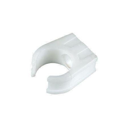 10 X 20mm Black Pvc U Clip Conduit Push In Saddle: Amazon.co.uk: DIY ...