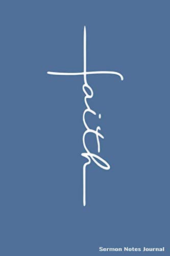 Sermon Notes Journal: Simple Faith Cross Note Taker for Girls, Boys ...