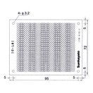 Amazon | Sunhayato(サンハヤト) 小型ユニバーサル基板 ICB-93S-2 | 基板 | 産業・研究開発用品 通販