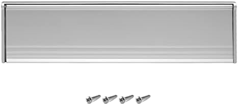 Letter Box Cover with Brush & Flap for Internal OR External Use - White ...