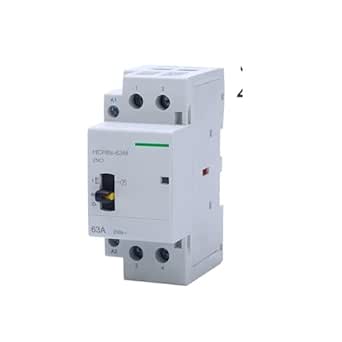 HCH8s-40M 2P 63A 40A 220V AC Modular Contactor With Manual Control Switch 2NO 1NO1NC Or 2NC 1Pcs ...