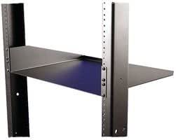 Amazon.com: Rack Shelf, 19 Inch, Vented, Steel, Black, 2U, 445 mm, 368 ...