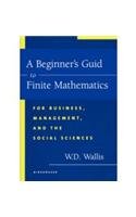 A Beginner's Guide to Finite Mathematics : WALLIS: Amazon.in: Books