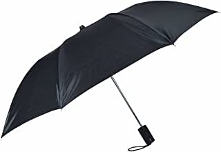 Round Handle 2 Fold Umbrella - (Black), Sun Umbrella, Rain Umbrella ...