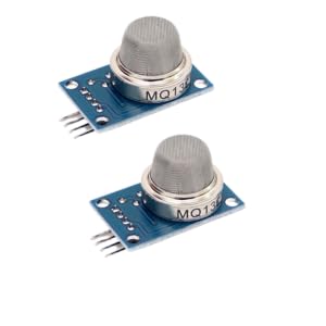 RoboElectrixx SENSOR-MQ135 MQ-135 Air Quality and Hazardous Gas Detection Sensor Alarm Module ...