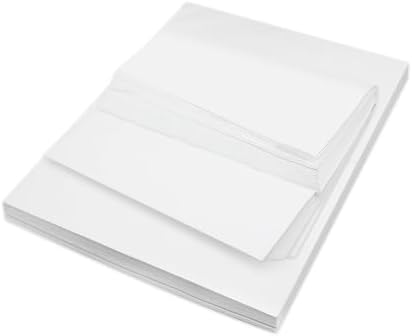 Amazon.com: 960 Sheets White Tissue Paper Bulk - 20" x 30" Packing ...