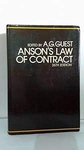 Amazon.com: Anson's Law of contract: 9780198761495: Anson, William ...