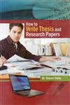 Amazon.in: Buy How to Write Thesis and Research Papers Book Online at ...