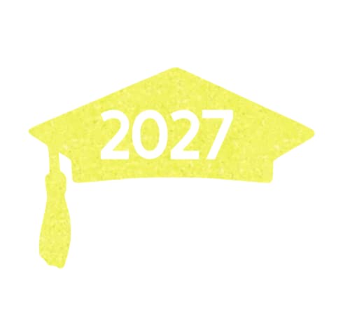 Amazon.com: Class Of 2027 Graduation Cap Decal, Graduation T Shirt ...