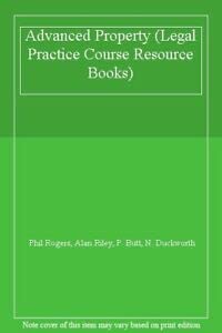 Advanced Property (Legal Practice Course Resource Books): Amazon.co.uk ...