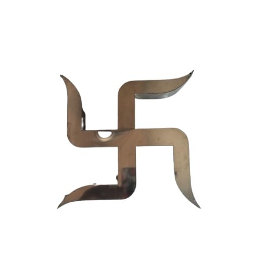 Silver Balcony Stainless Steel Railing Religious Swastik Symbol ...