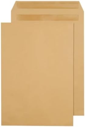 RFE Pack of 50 - C4 / A4 Manilla Brown Mailing Envelopes Self Seal for ...