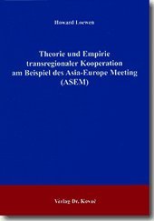 Amazon.com: Theorie und Empirie transregionaler Kooperation am Beispiel ...