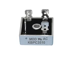 KBPC3510 (MB3510) MDD Bridge Rectifier Diode 35Amp, 1000Volts Heavy ...