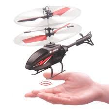 Buy TIGER SHOP Flying Watch Remote Control Helicopter with Hand ...