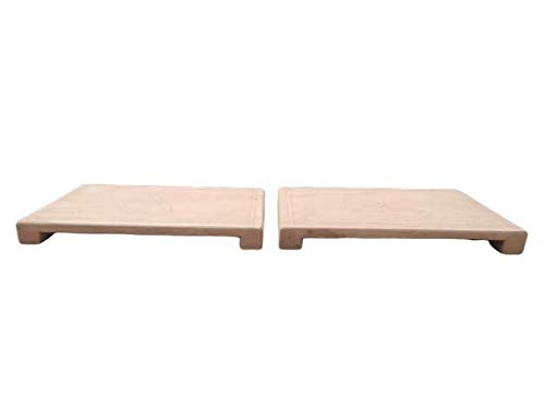 Raj Furniture Mango Wood Pidha/Wooden Stool/Puja Chowki/Puja Asana/Puja ...