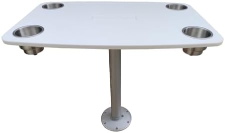 Amazon.com: Brocraft Pontoon Boat Removable Rectangular Table with ...