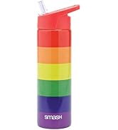 Smash Stainless Steel Reusable 1 litre drink bottle - Peach : Amazon.co ...