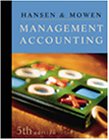 Amazon | Management Accounting | Hansen, Don R., Mowen, Maryanne M ...