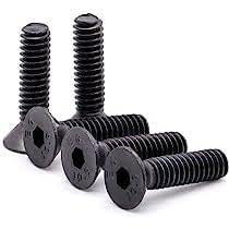 M8 x 50mm (5 cm) length Counter sunk Flat Allen Head Hex Socket Screw ...