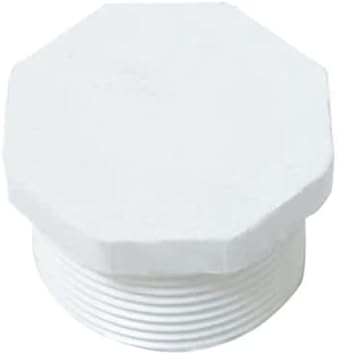3/4 Inch PVC Pipe End Cap – Sch 40 MNPT 3/4 PVC cap – PVC End Cap – 3/4 ...