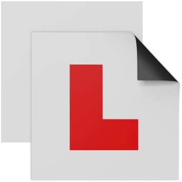 TMS Strong Magnetic P Plates | Made in the UK | 2 Pack Just Passed ...